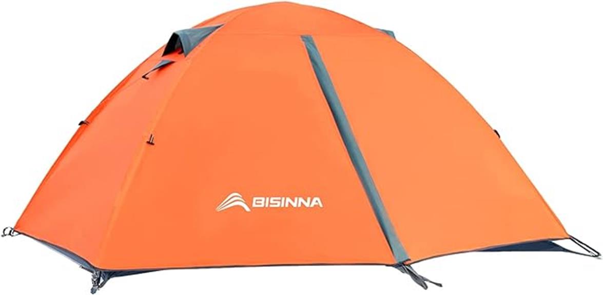 Bisinna 2 Person Camping Tent Review