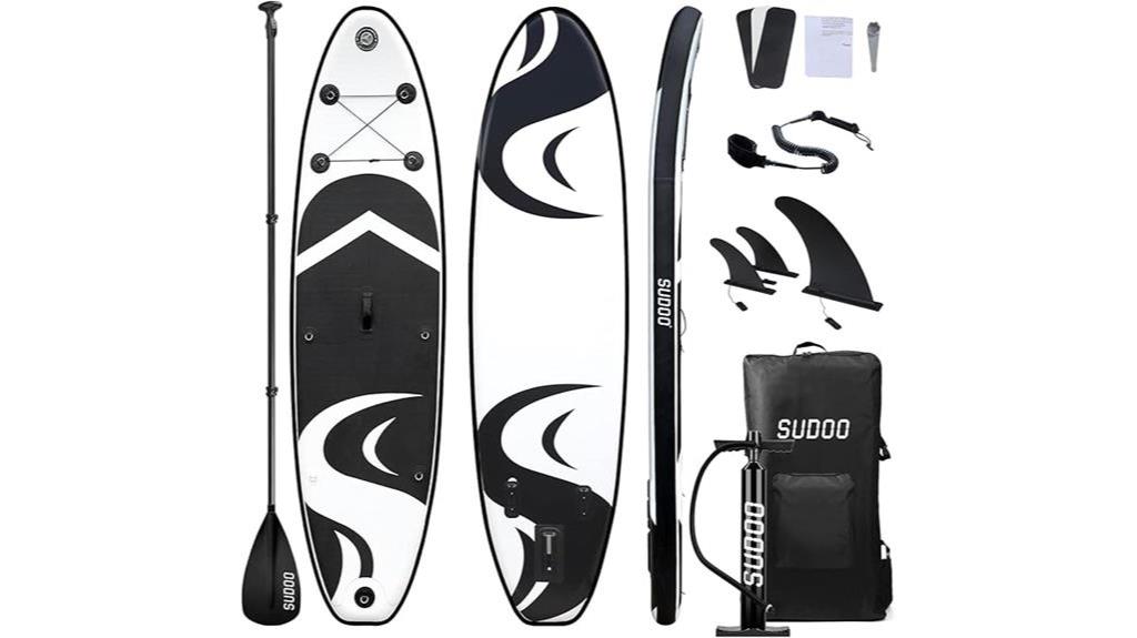 SUDOO 10FT Inflatable Stand Up Paddle Board Review