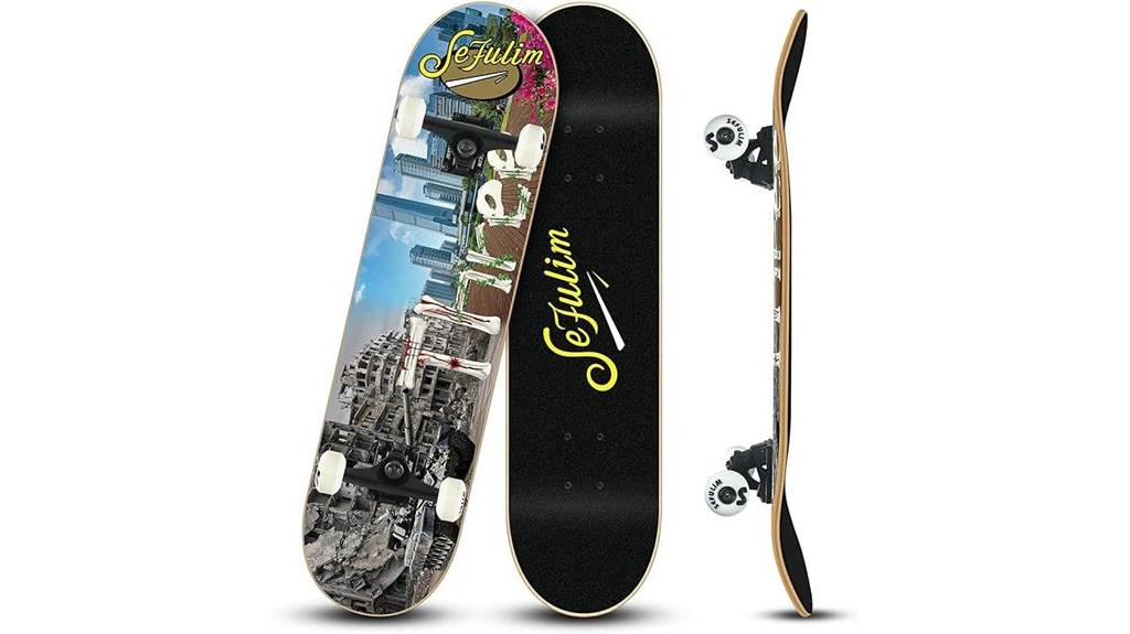 Sefulim Skateboard Review: Performance and Quality Insights